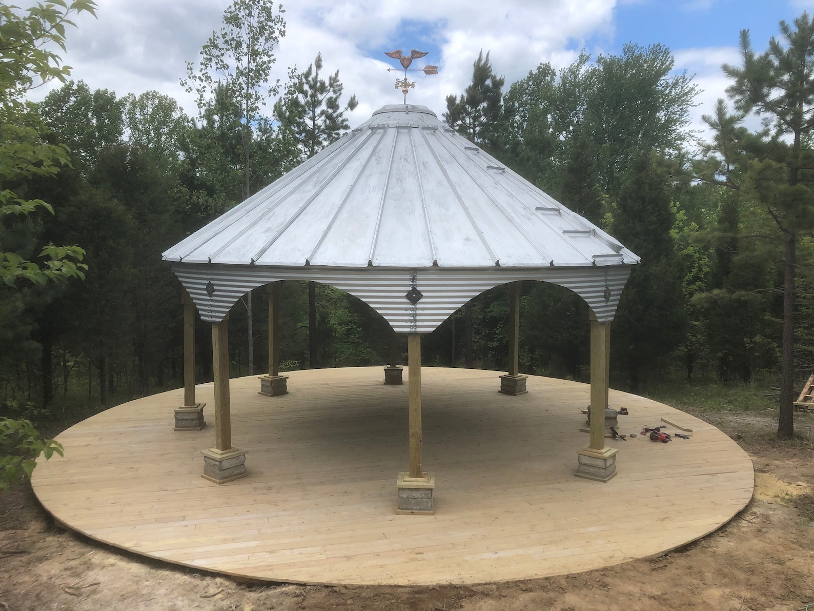 Custom Grain Bin Gazebo Kit - Etsy