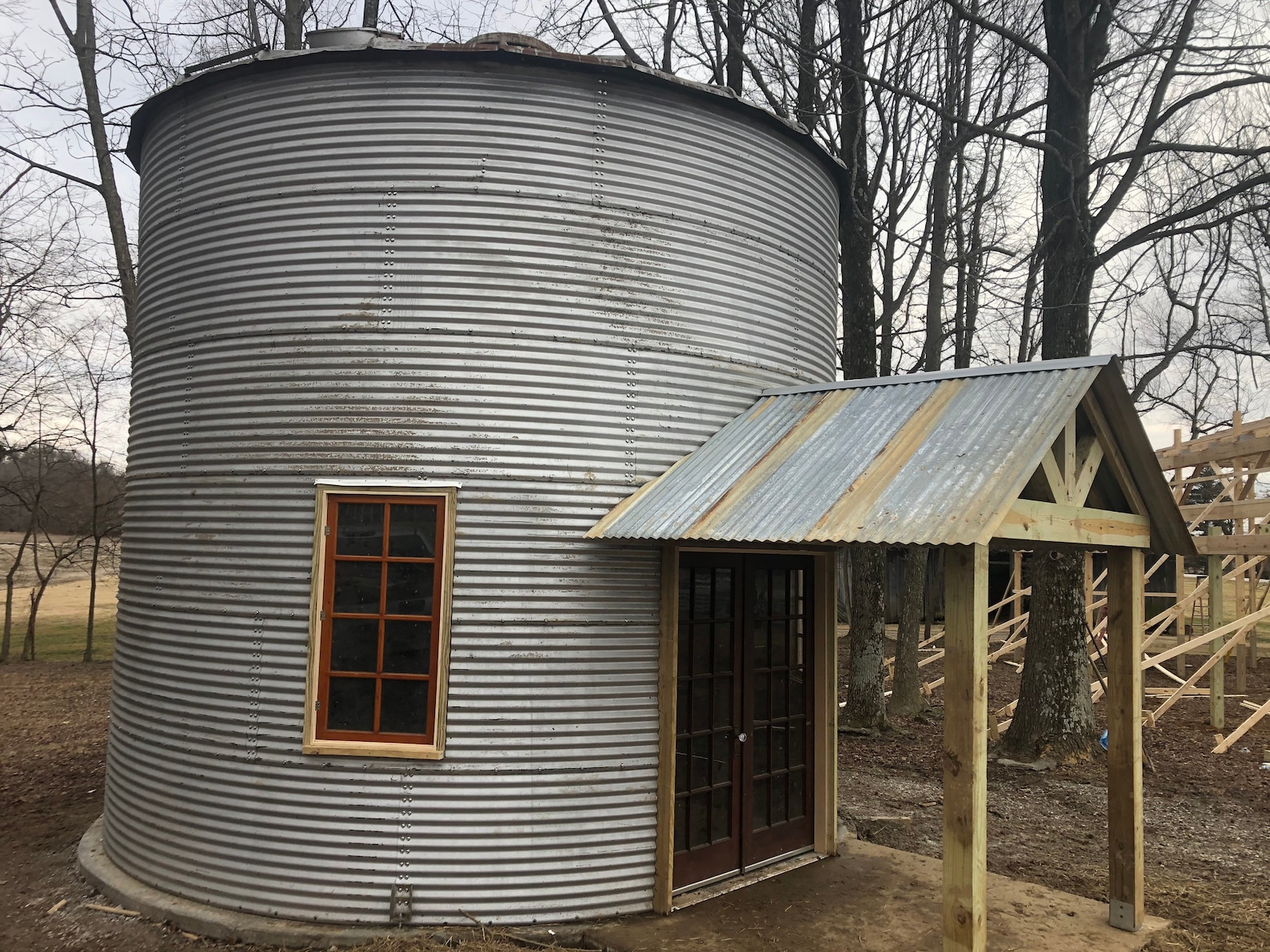 Grain Bin Cottage Kit 18’ Diameter With Porch - Etsy