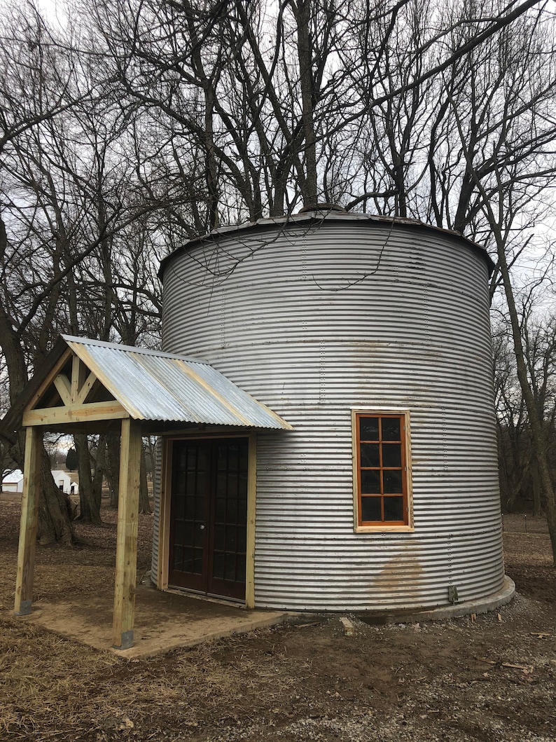 Grain Bin Cottage Kit 18’ Diameter With Porch - Etsy