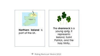 Ireland 3 Part Cards digital Download - Etsy