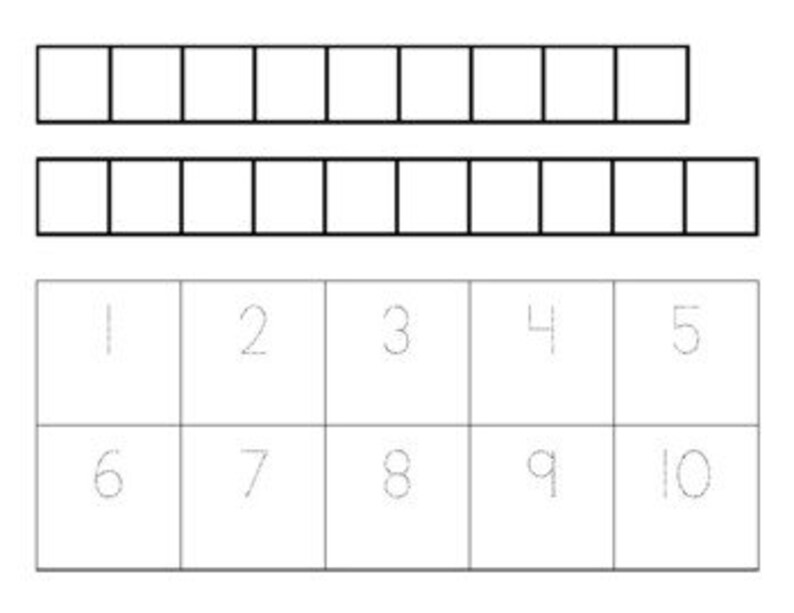 Number Rods Printable - Etsy