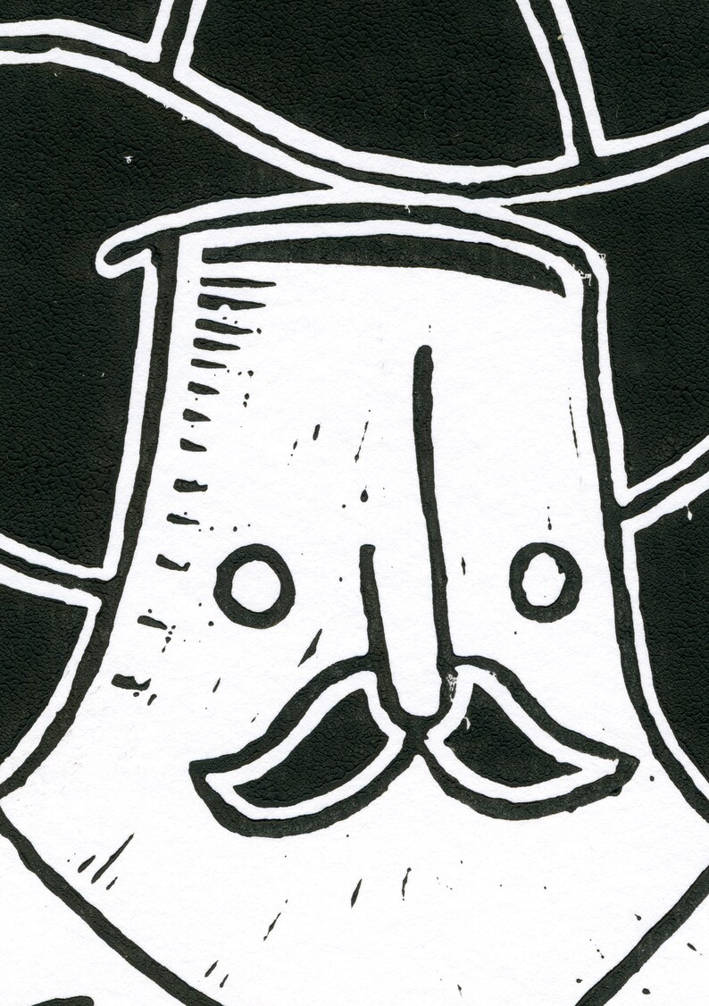 Cowboy corte lino original A5 - Etsy España