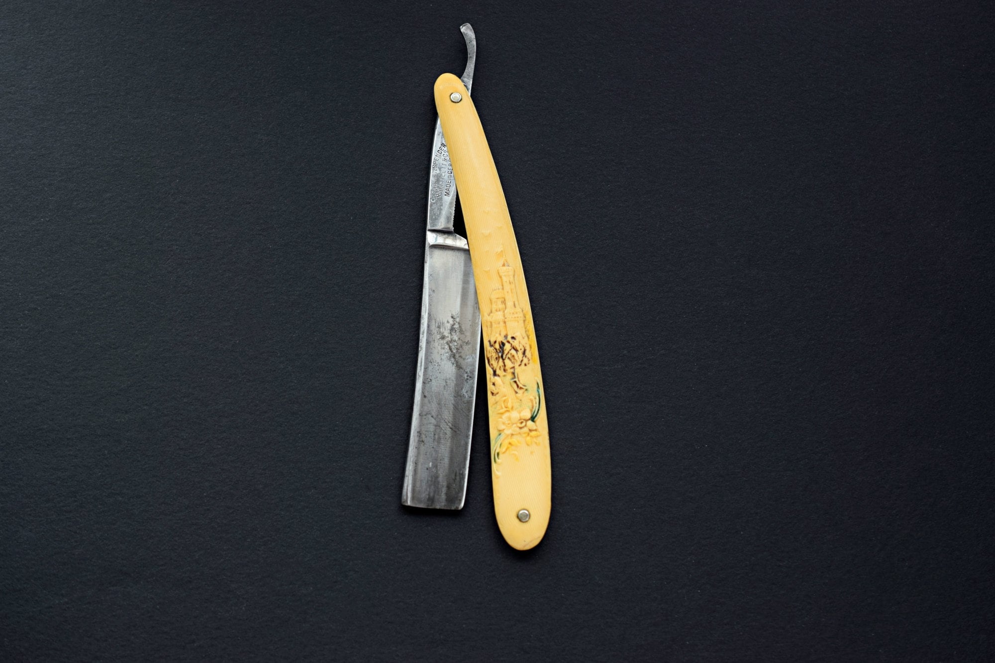 Vintage Straight Razor Hibbard Spencer Bartlett & Co Gift - Etsy