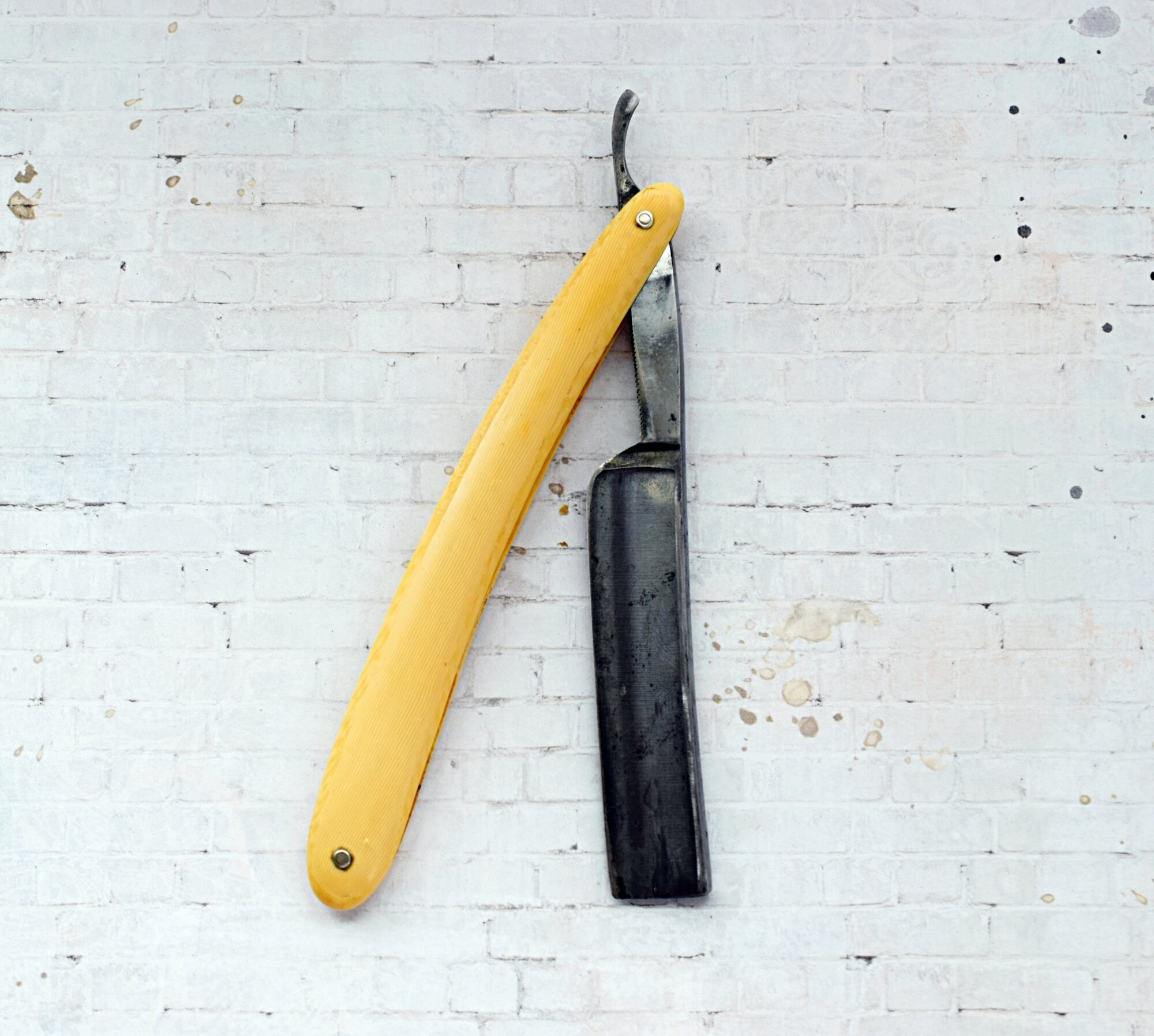 Vintage Straight Razor Hibbard Spencer Bartlett & Co Gift - Etsy