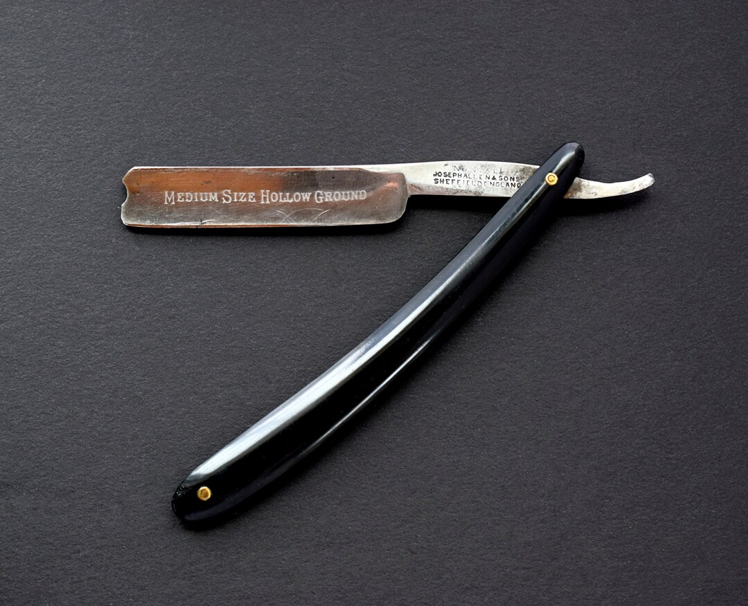 Straight Razor by Joseph Allen & Sons, Sheffield England, Gift Father ...
