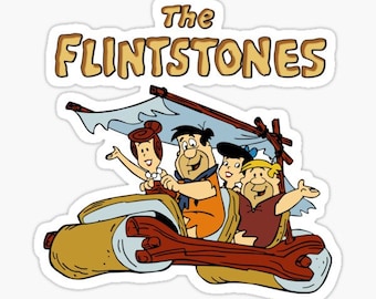 Flintstones Stickers | Etsy UK