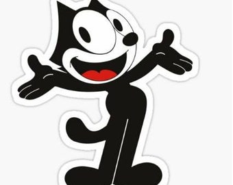 Felix the Cat Stickers | Etsy