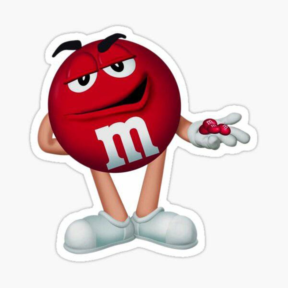 M&M's Stickers Vinyl Decal Laptop Decal Stickers | Etsy