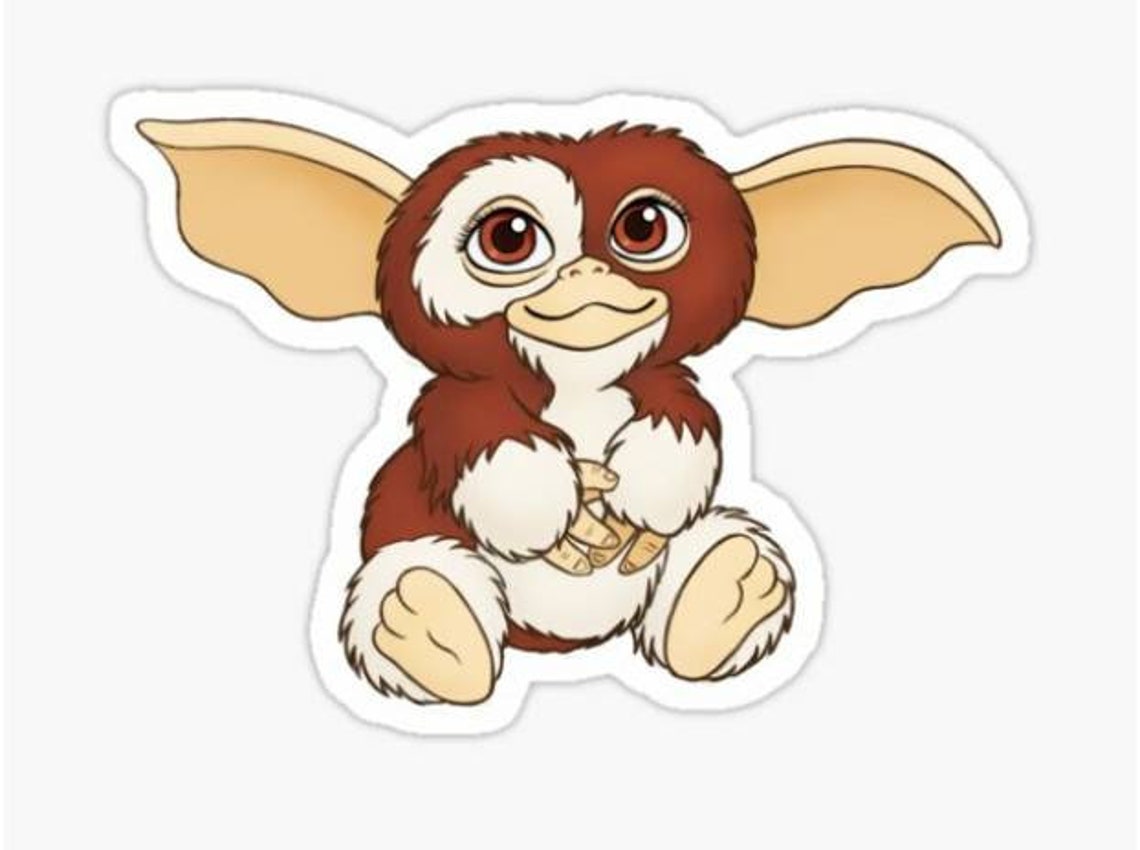 Gremlins Gizmo Stickers Vinyl Decal Laptop Decal | Etsy