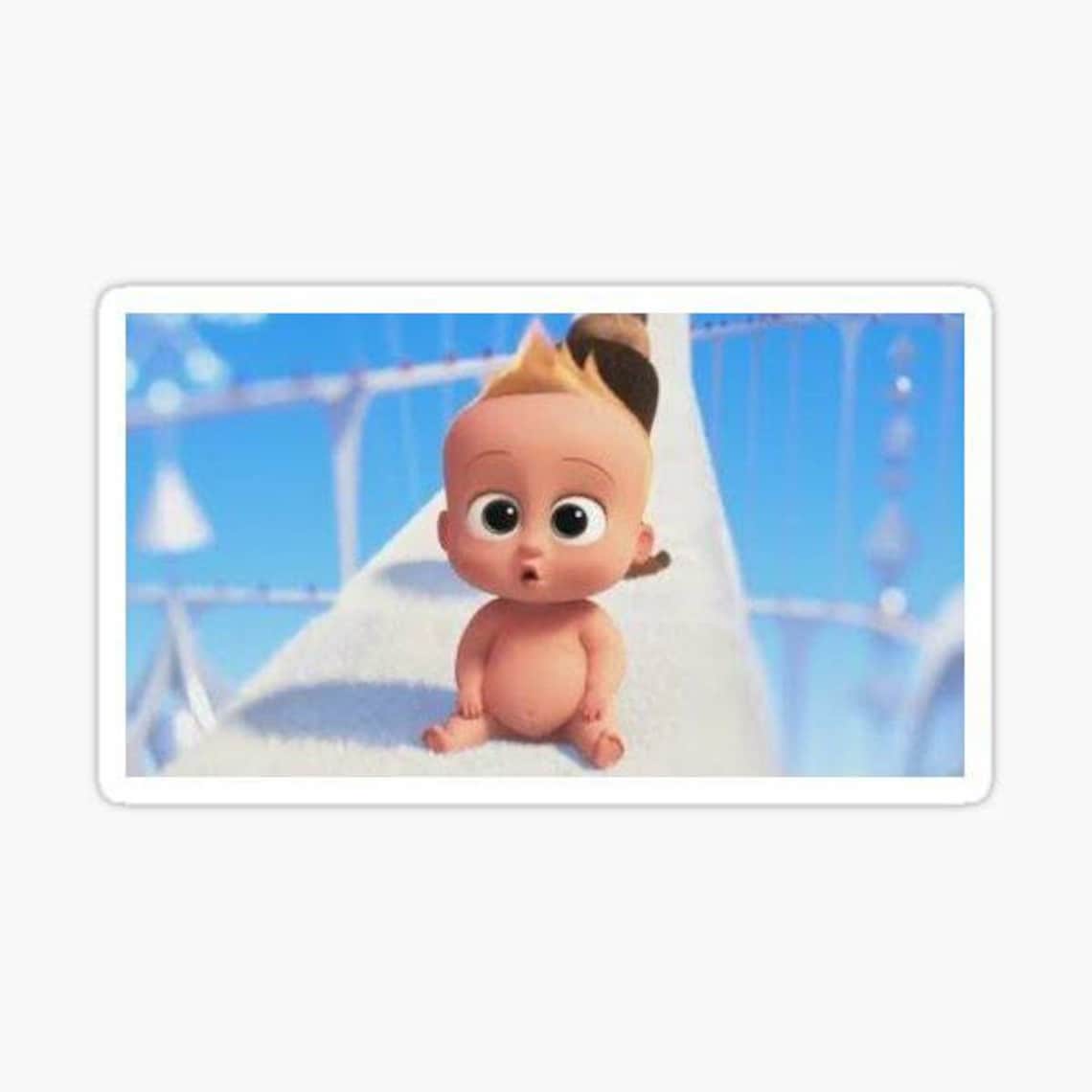 Boss Baby stickers Vinyl Decal Laptop Decal Boss Baby | Etsy