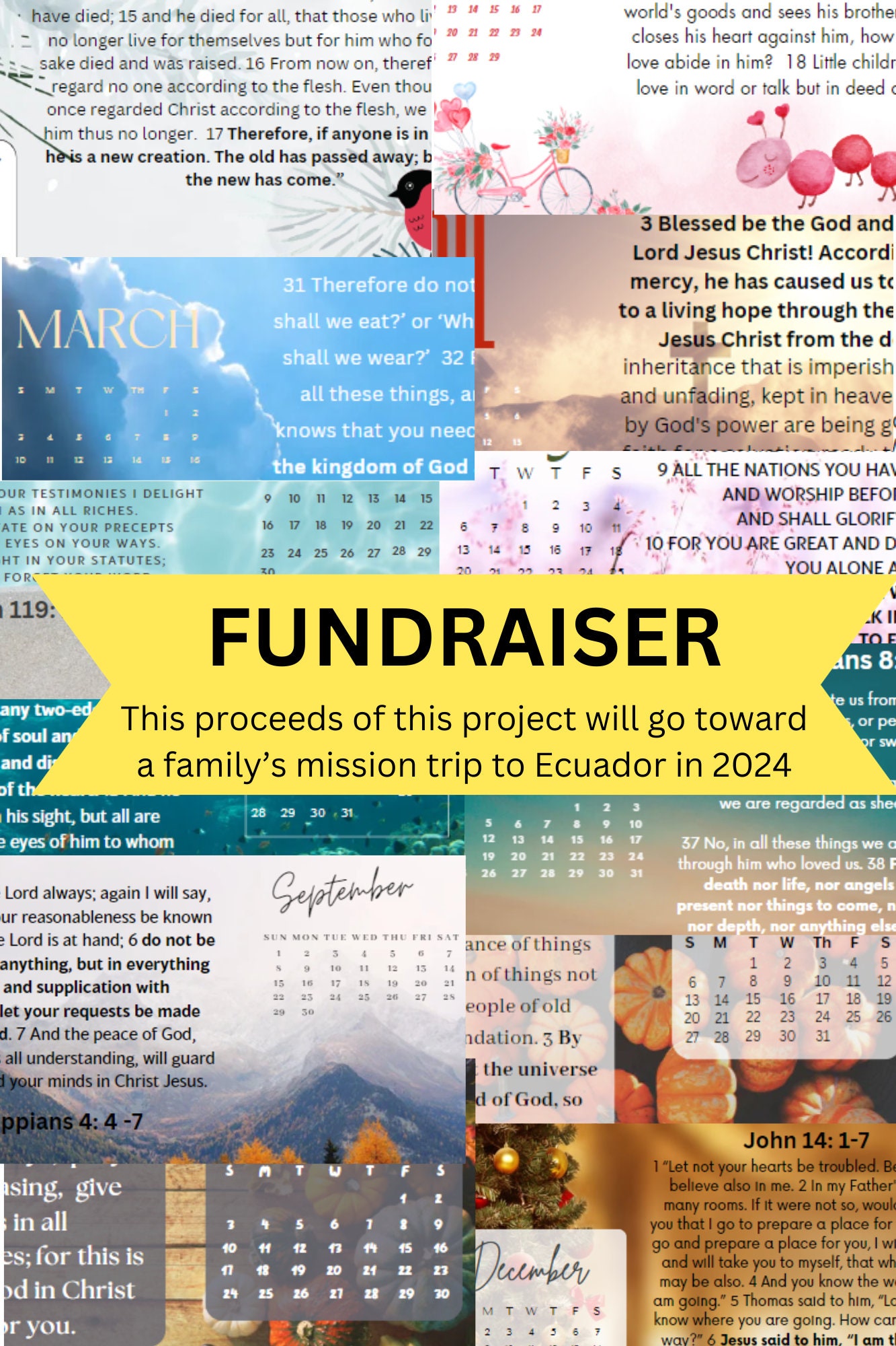 2024 Monthly Bible Verse Desktop Wallpaper - Etsy