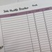 Side Hustle Tracker Printable Template Budget Binder Side Income Budget ...