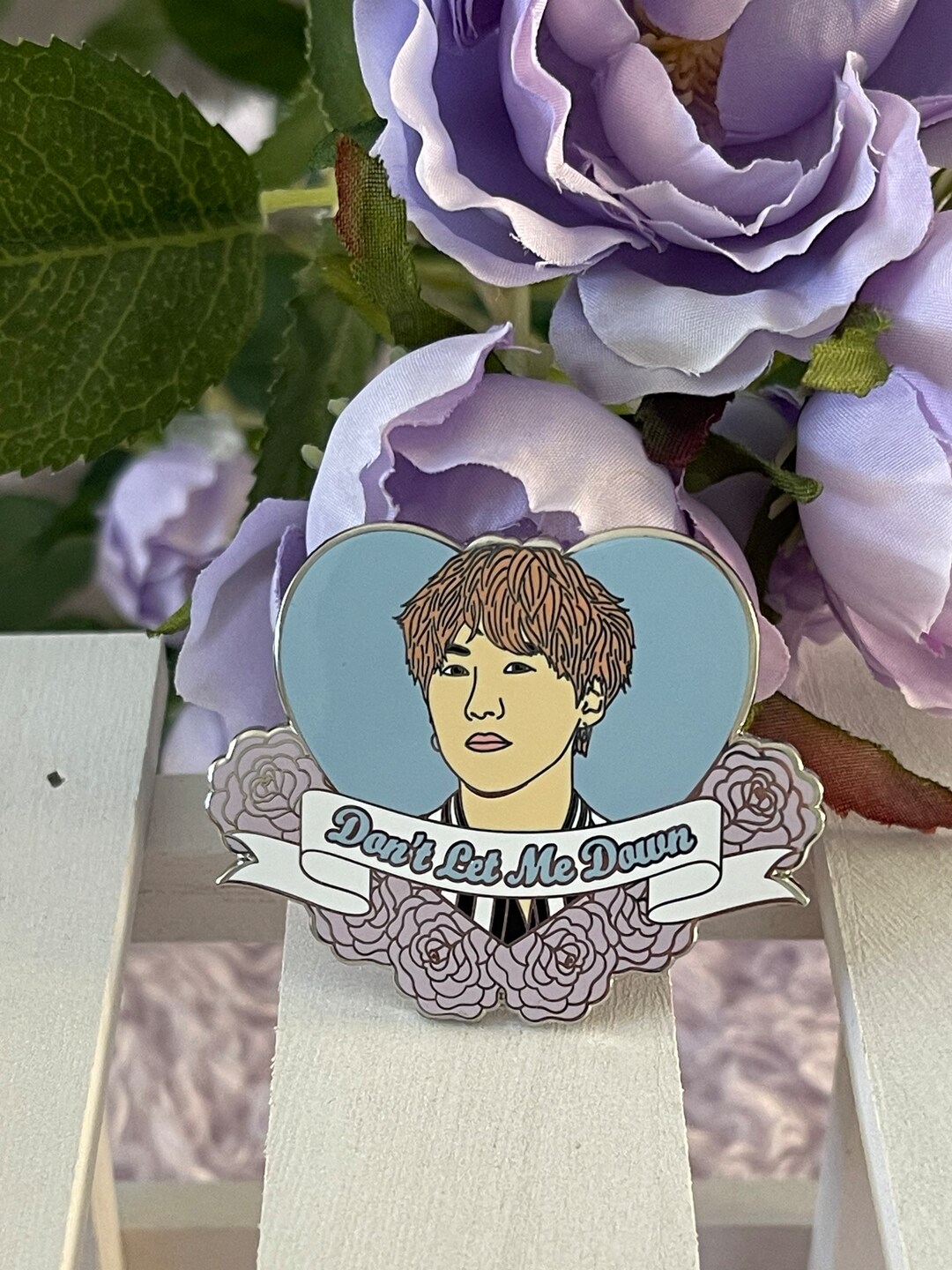 BTS Suga Yoongi Agust D Interlude Shadow Enamel Pin Kpop BTS Pin Gift ...
