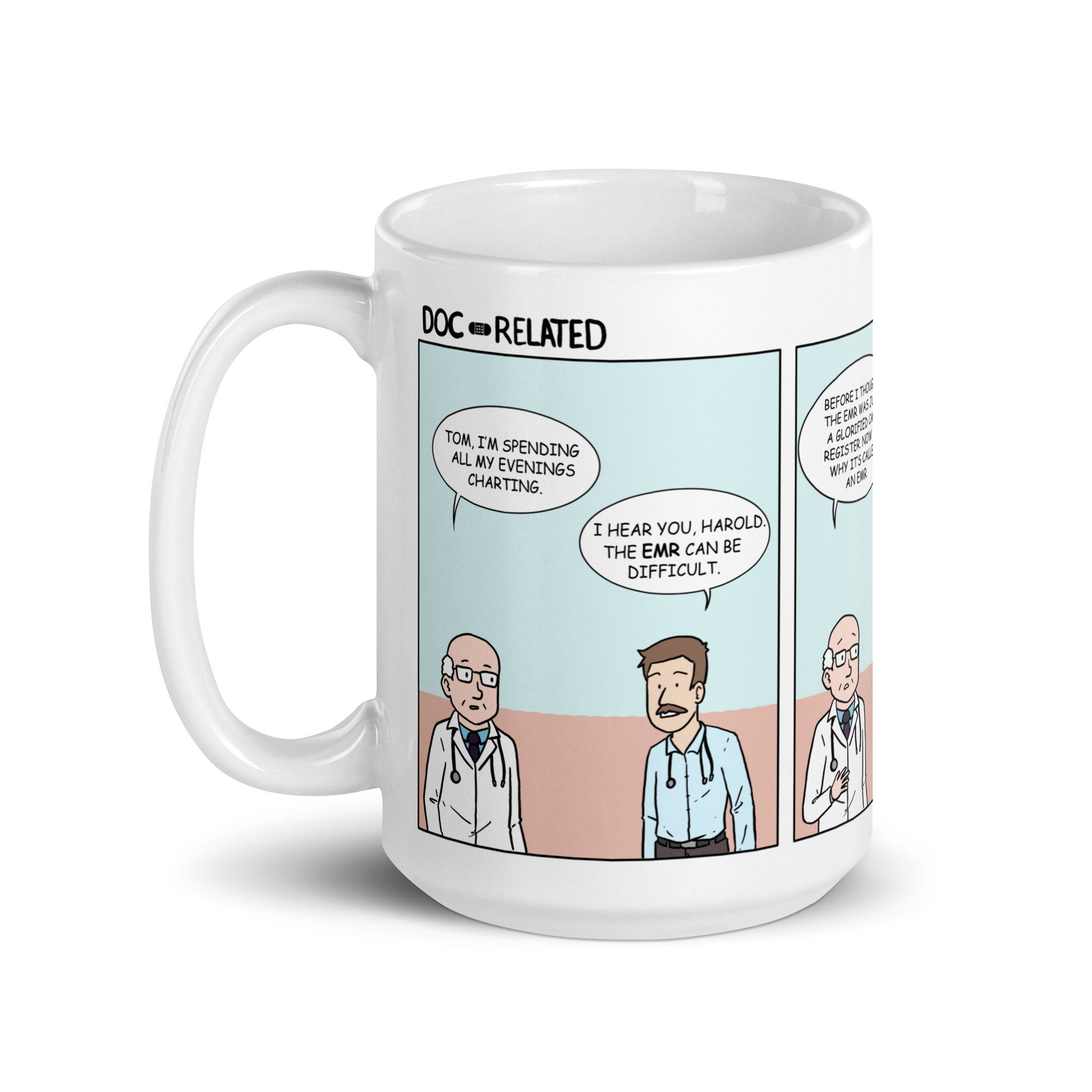 EMR Stands for Early Mandatory Retirement Mug | Funny Doctor Mug - Etsy