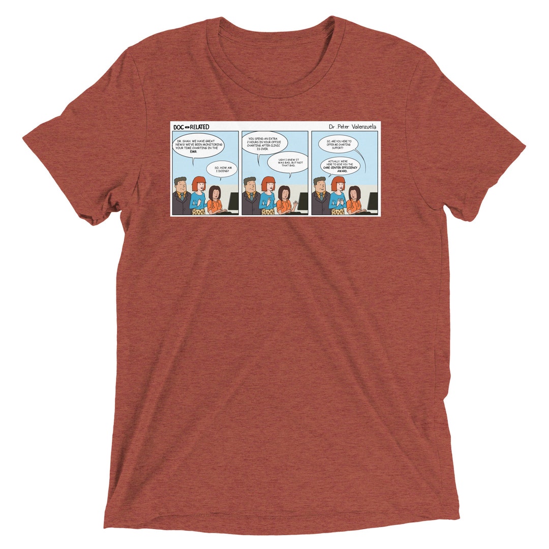 EMR Efficiency Award Triblend T-shirt | Healthcare Recognition Tee for ...