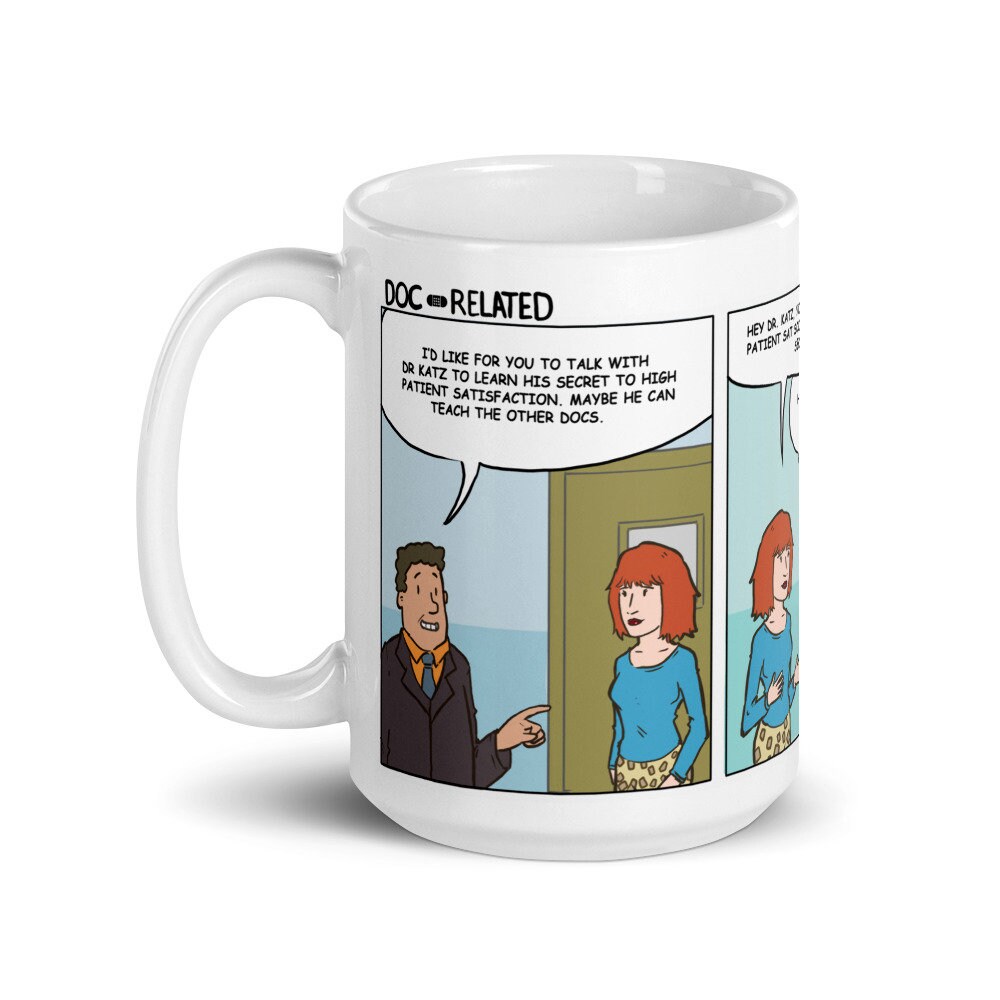 Patient Satisfaction Mug | Discover Dr. Katz's Secret - Etsy