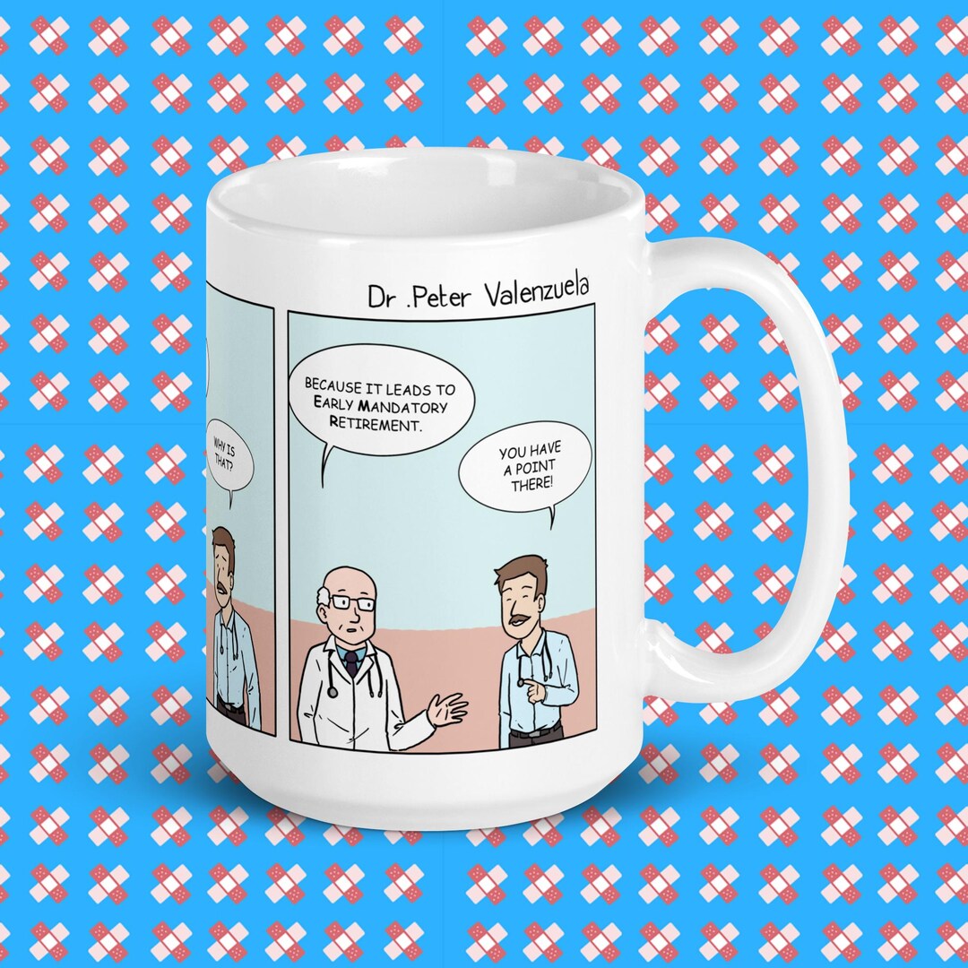 EMR Stands for Early Mandatory Retirement Mug | Funny Doctor Mug - Etsy