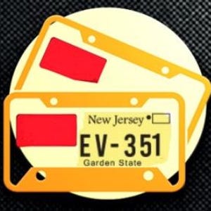 NJ GDL Plate Decal, 2-pack - Required by Law for New Drivers. - Etsy