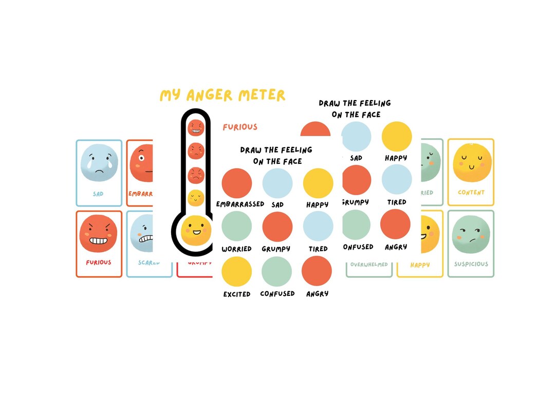 Feelings Bundle for Children - Etsy