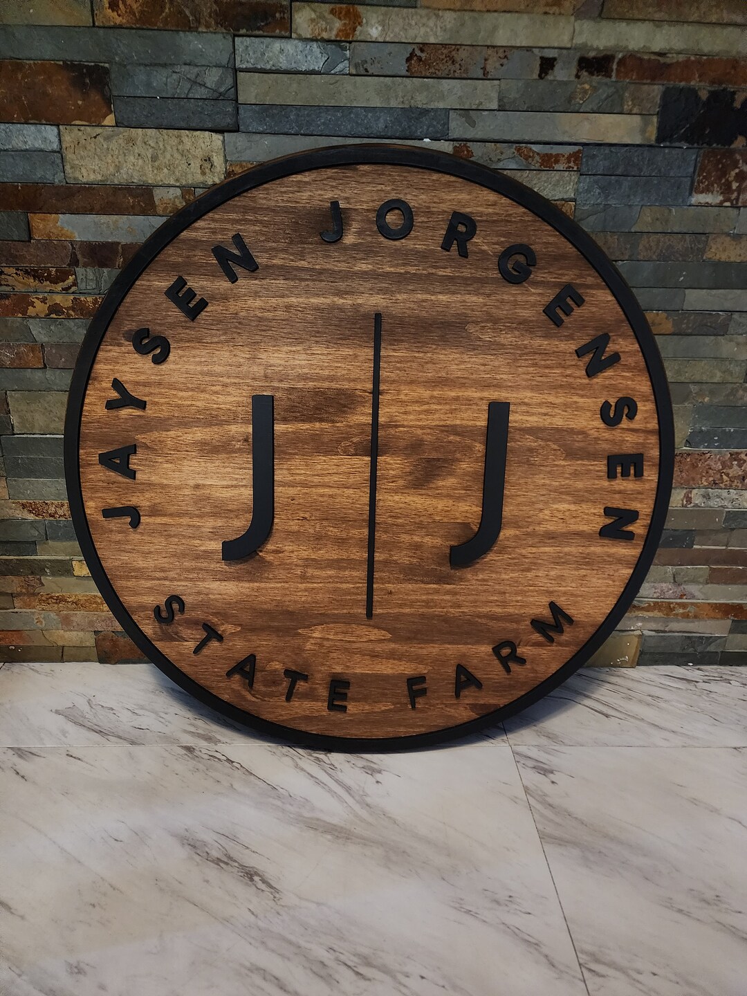 INDOOR Business Sign, Business Logo Plaque, Any Color Business Sign ...