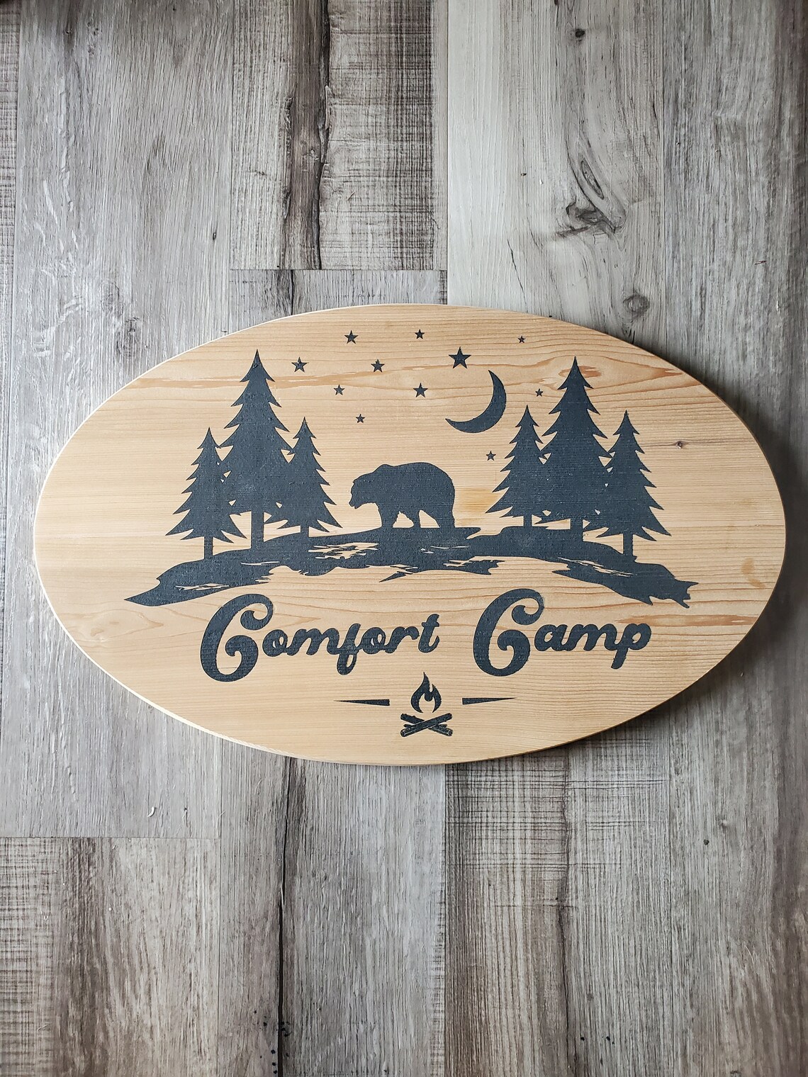 Outdoor Camp Sign, Cedar Wood Signs, Last Name Campsite Sign - Etsy