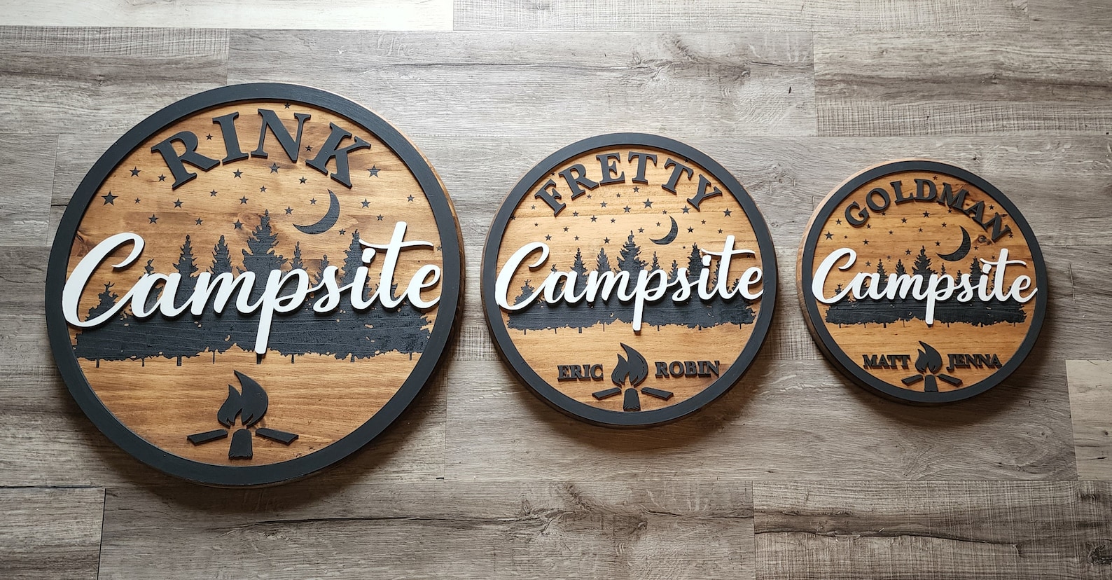 Engraved Camper Sign Custom Campfire Sign Welcome to Our - Etsy