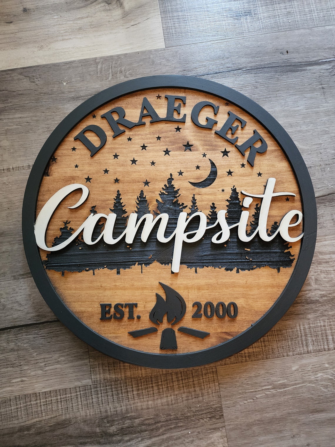 Engraved Camper Sign Custom Campfire Sign Welcome to Our - Etsy
