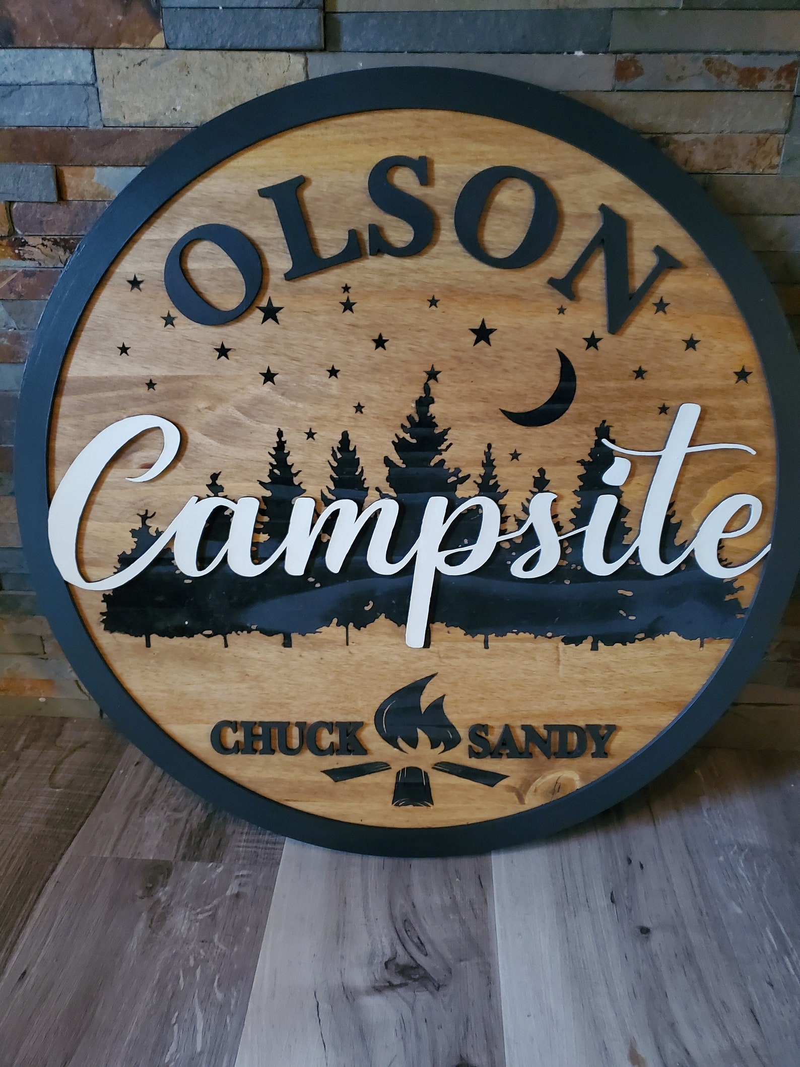 Engraved Camper Sign Custom Campfire Sign Welcome to Our - Etsy