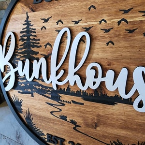 Personalized Bunkhouse Sign: Custom Guest Room Decor - Etsy