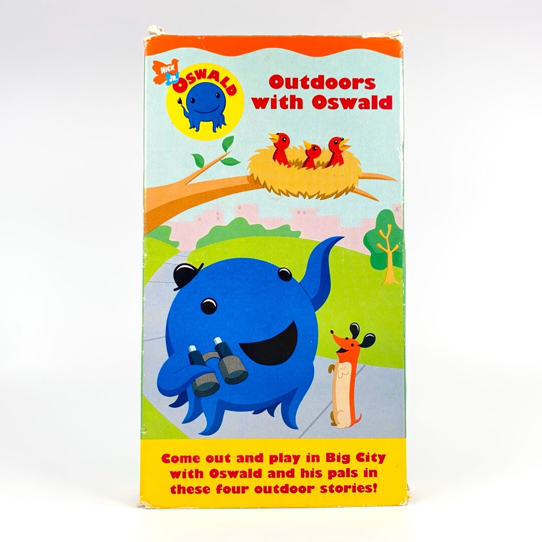 Oswald - Outdoors With Oswald (VHS, 2003) Nick Jr Nickelodeon Video ...