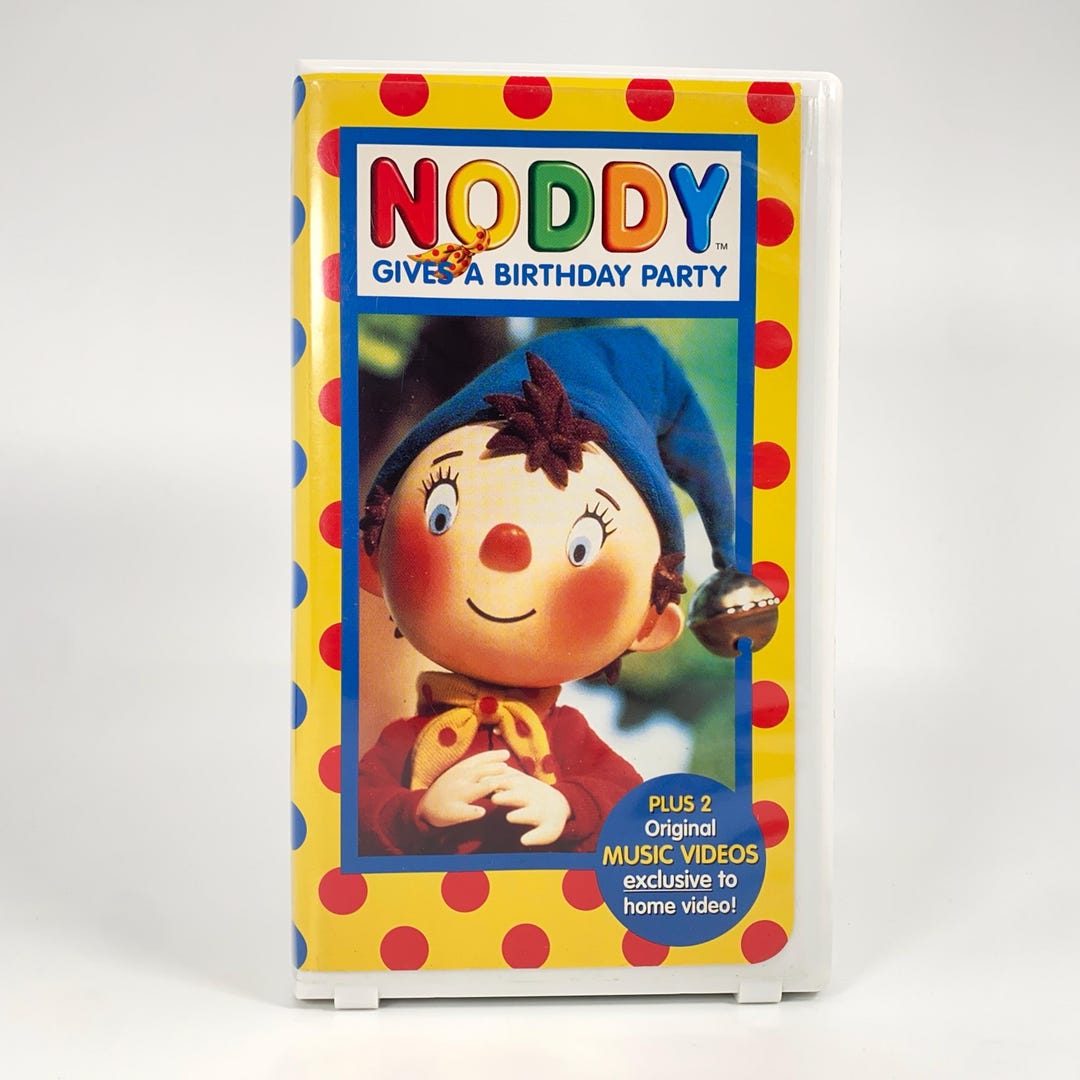 Noddy Gives A Birthday Party + the Dancer & Gets in A Mess (vintage ...