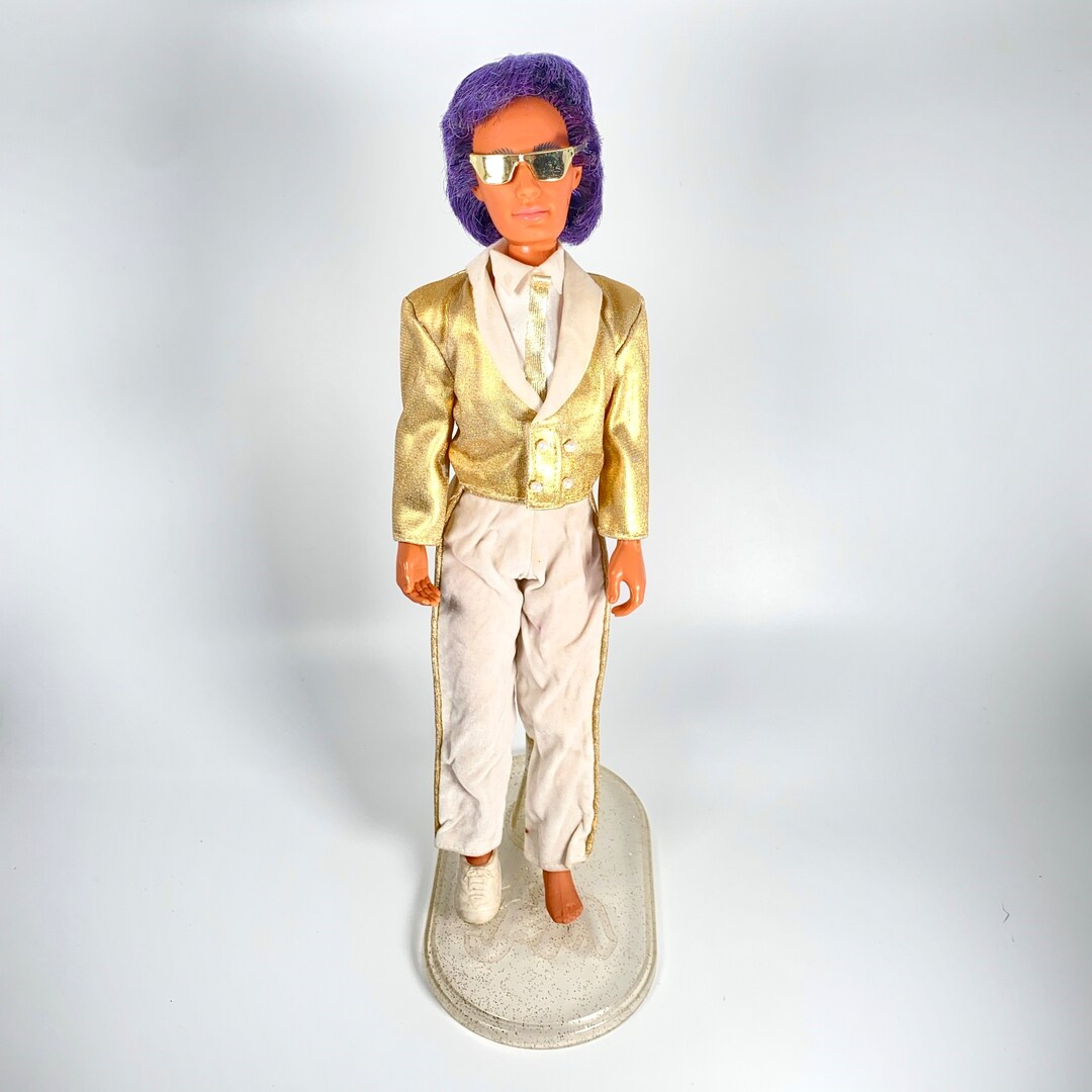 Vintage Jem & the Holograms Glitter 'n Gold Rio Doll 1986 Hasbro 4016 ...