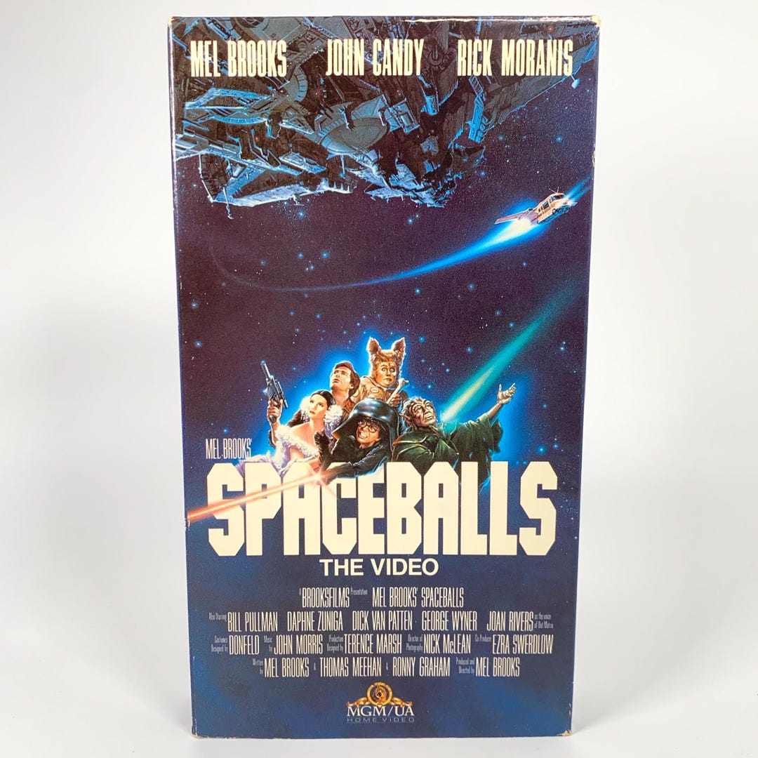 Spaceballs the Video (1988 First 1st Release, Mgm/united VHS) Mel ...