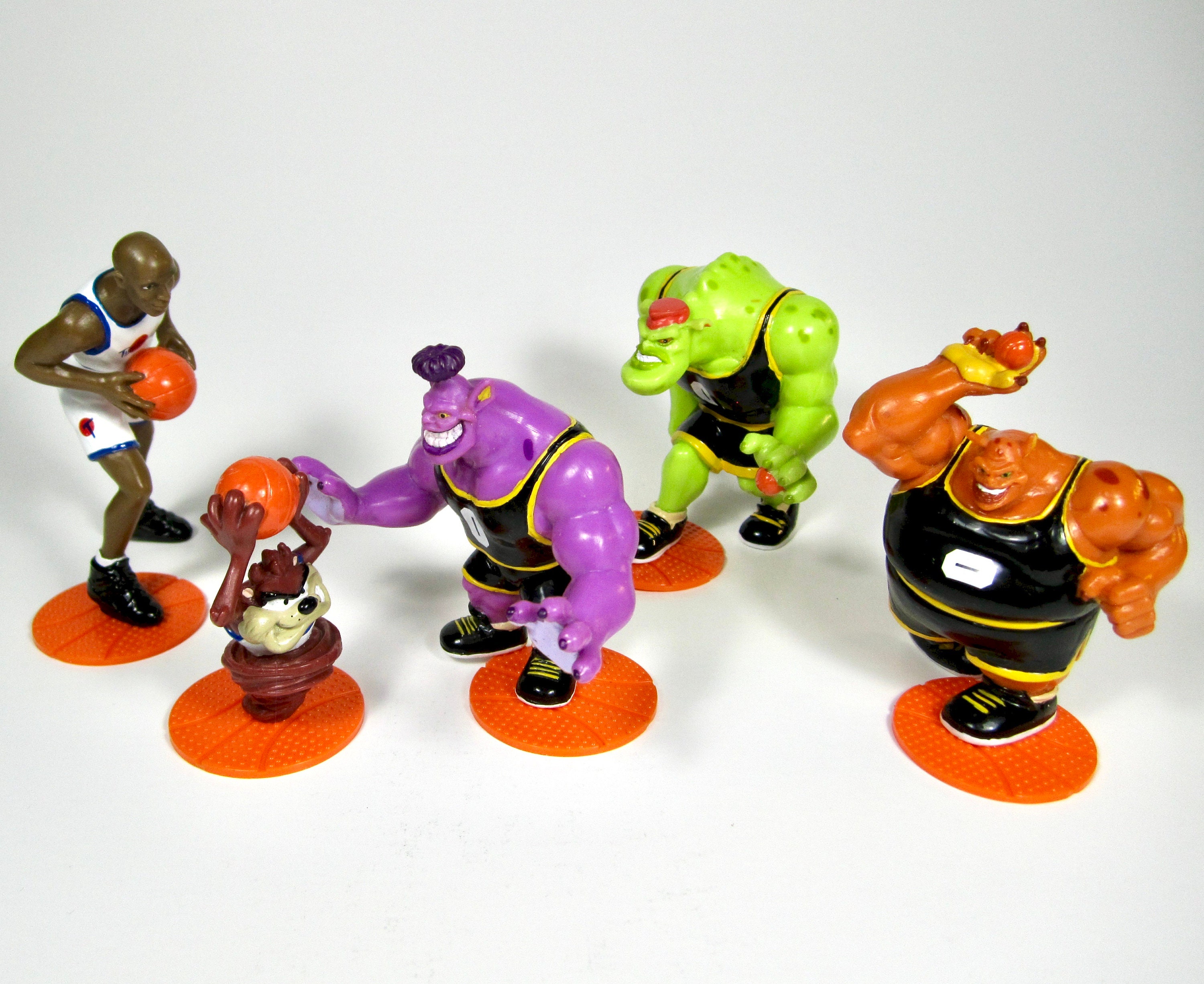 Space Jam Toys 5 Vintage 1996 Aplausos Looney Tunes Película Etsy