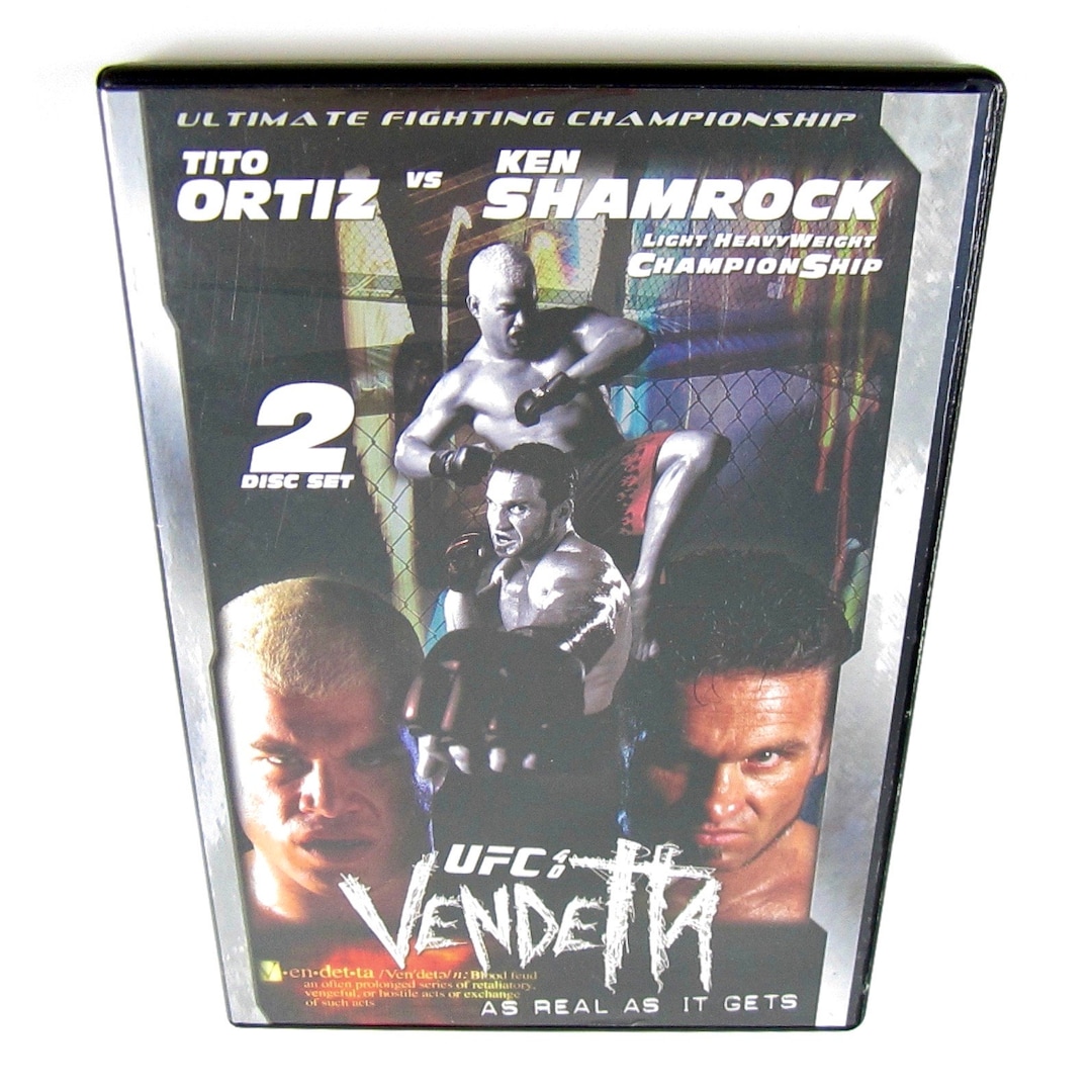 UFC 40 Vendetta- Tito Ortiz Vs Ken Shamrock- 2002 (2-disc DVD Set ...