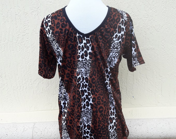 Zulu Warrior T-shirt.zulu Leopard Print Traditional Shirt. Zulu Shirt ...