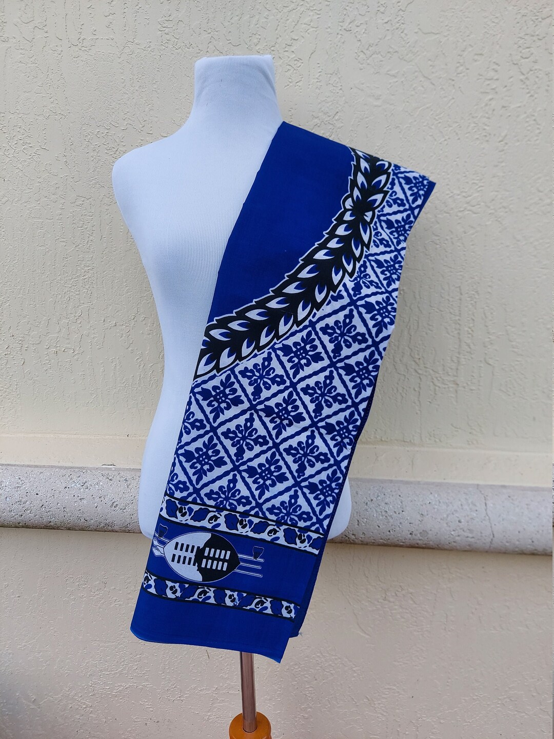 Blue Njeti. Idlozi Fabric. African Spirituality Fabric. Ibhayi - Etsy