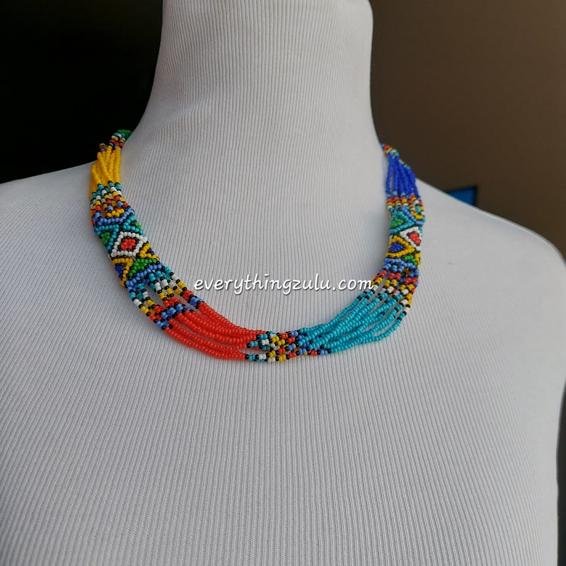 Xhosa Beads Necklace - Etsy