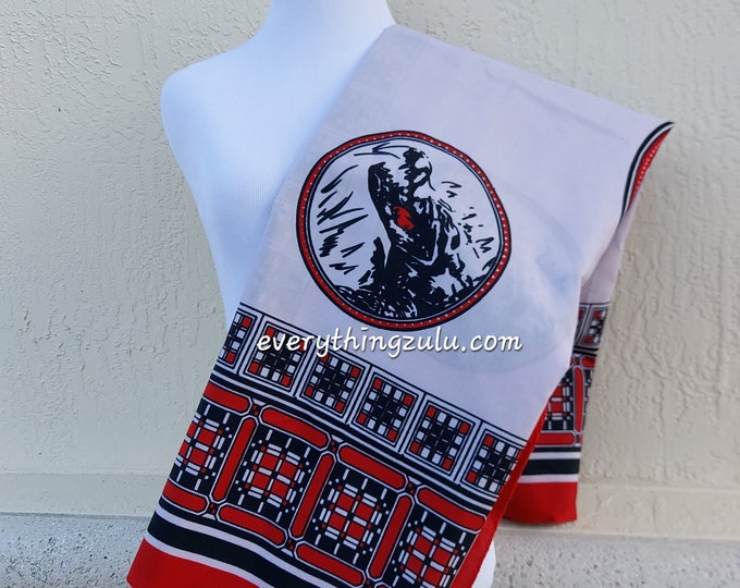 White Crocodile Idlozi Fabric. African Spirituality Fabric. Ibhayi ...