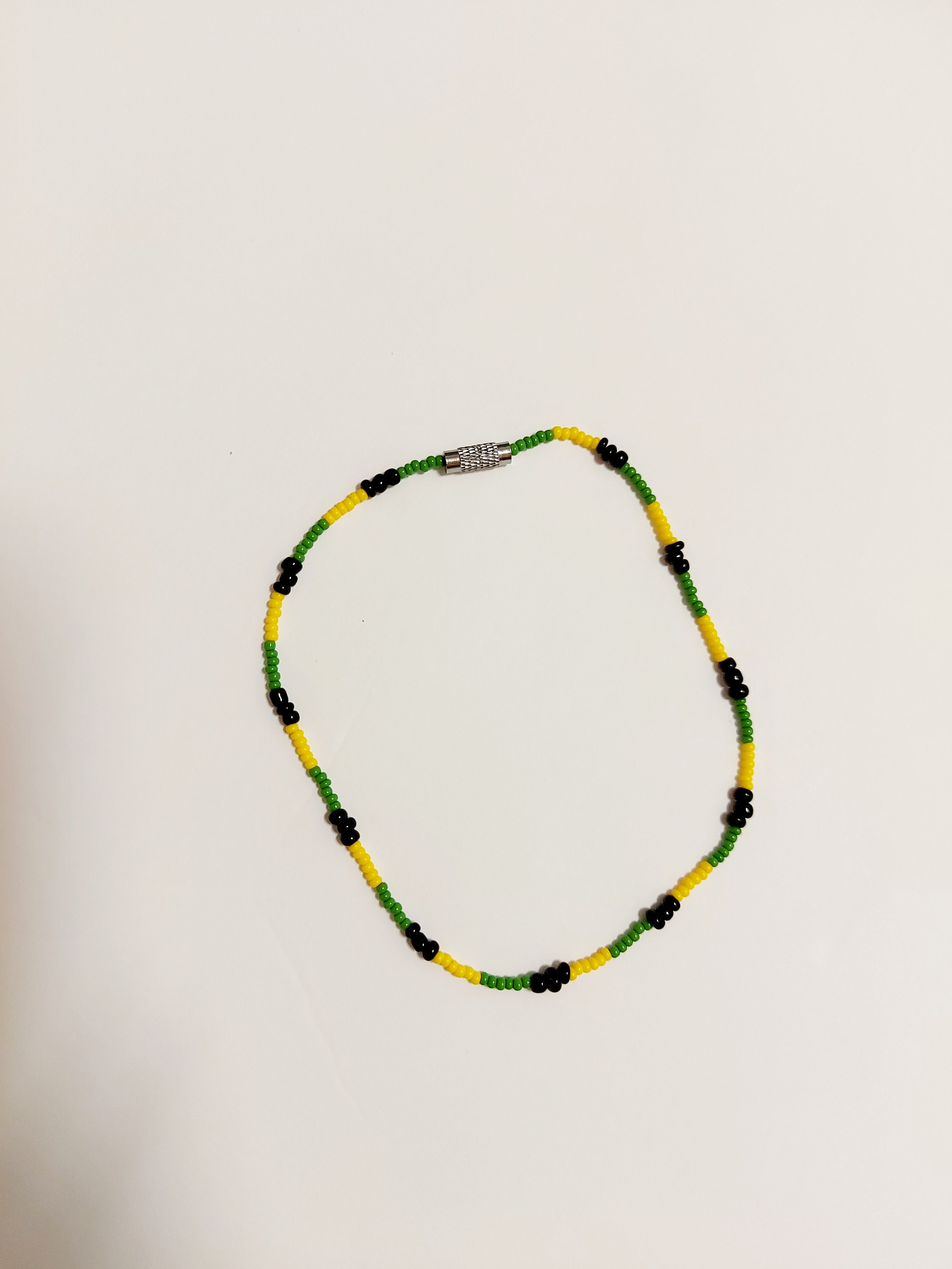 African Beaded Anklet. Beaded Anklet. 10 Beaded Anklet. - Etsy