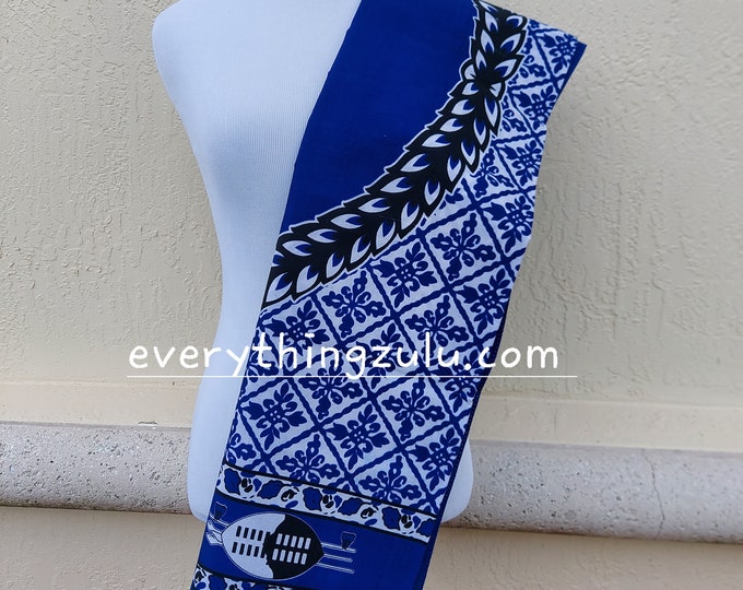 Blue Njeti. Idlozi Fabric. African Spirituality Fabric. Ibhayi ...