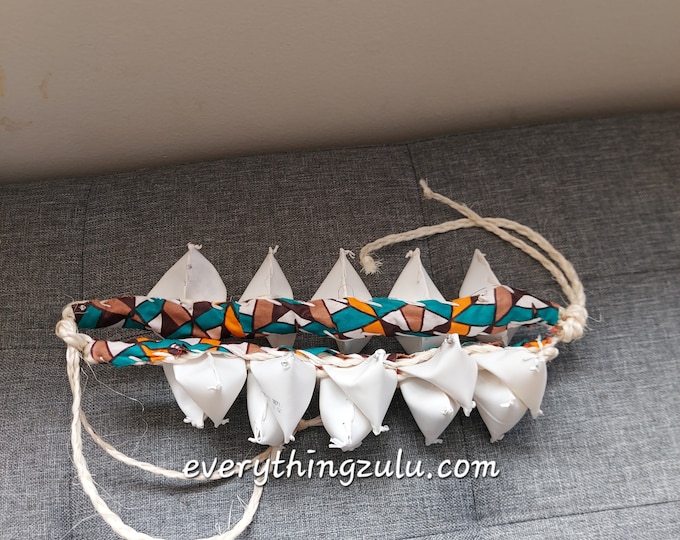 Red Sun Ibhayi African Fabric. Traditional Zulu/swati Attire. African ...