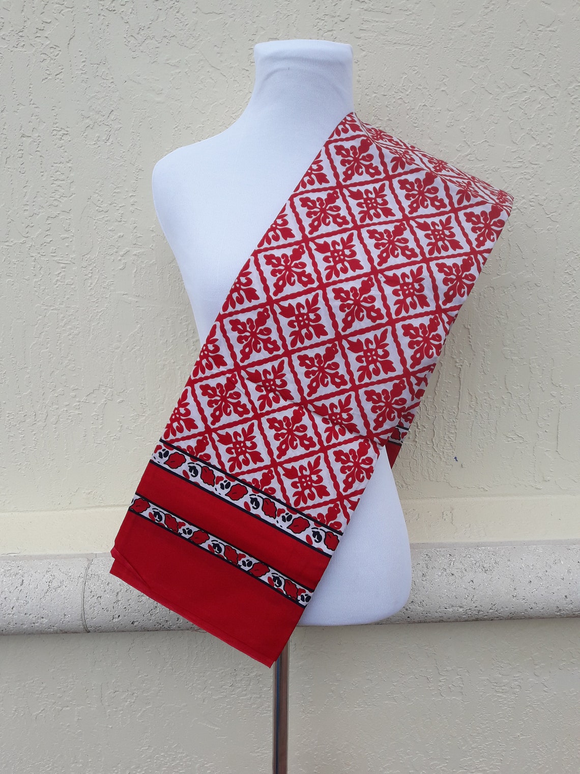 Red Njeti Fabric. African Spirituality Fabric. Ibhayi - Etsy New Zealand