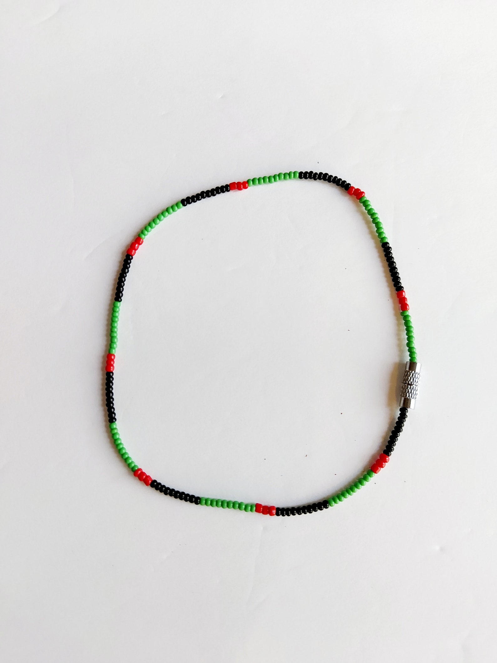 African Beaded Anklet. Beaded Anklet. 10 Beaded Anklet. - Etsy