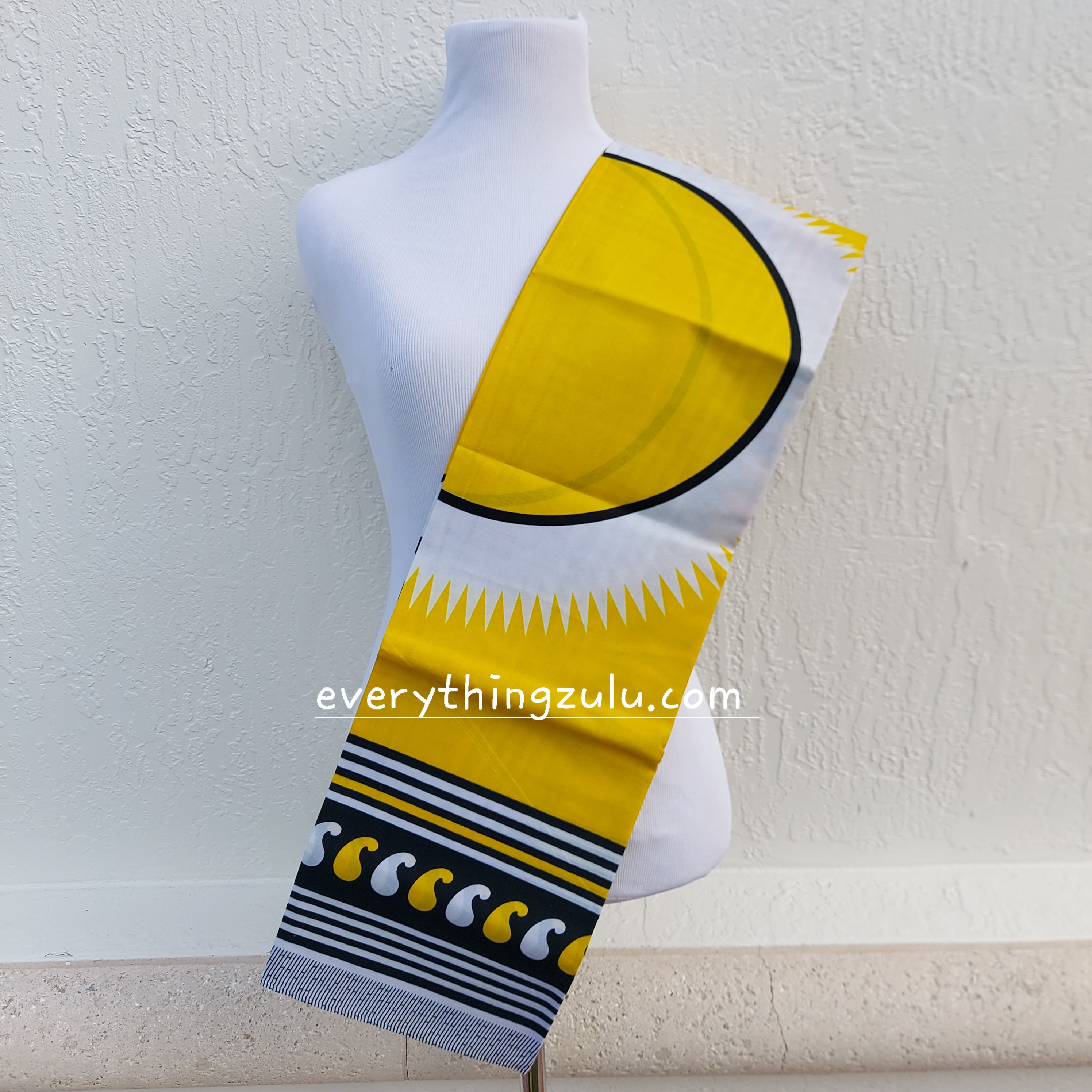 Yellow Sun. Idlozi Fabric. African Spirituality Fabric. Ibhayi ...