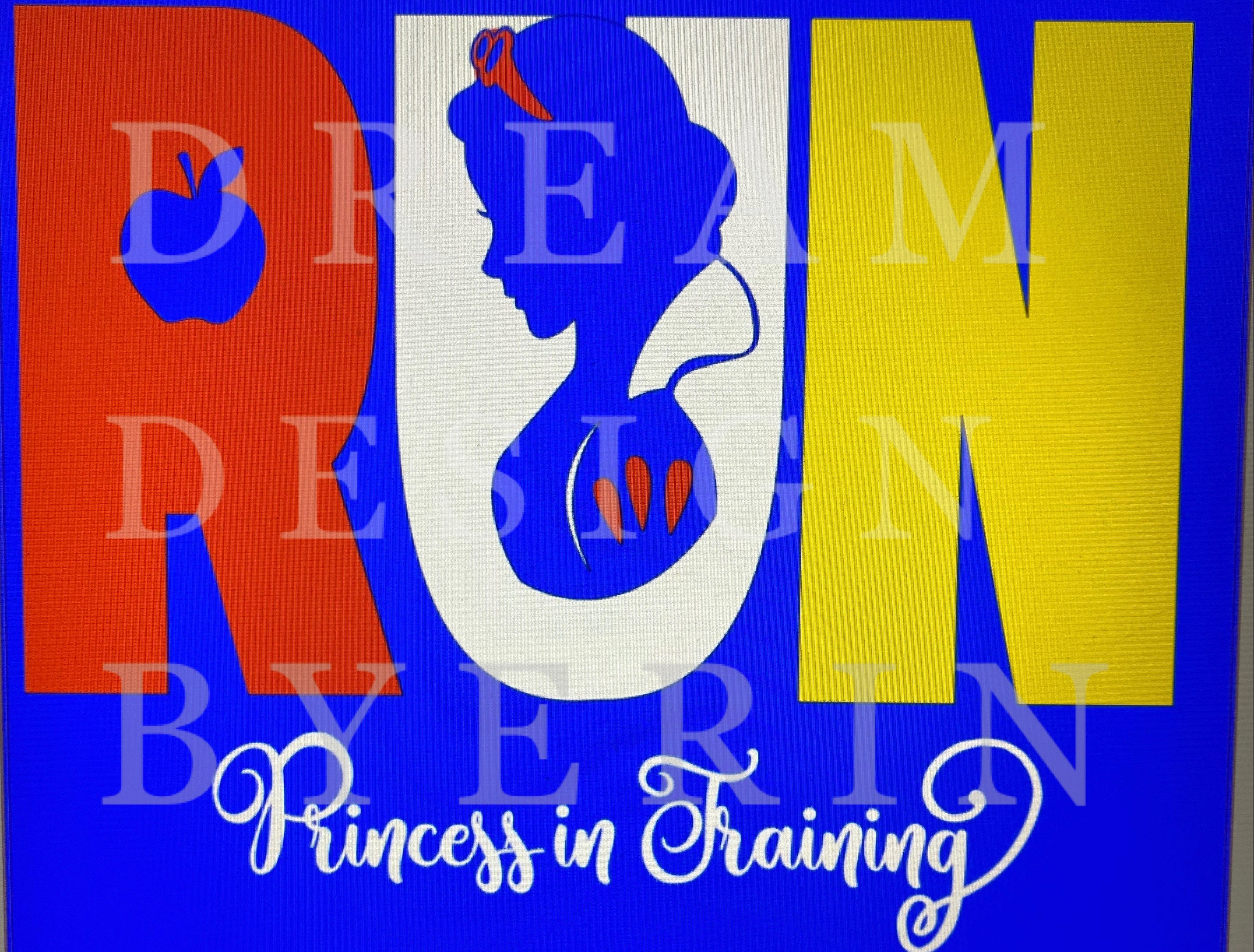 Disney Runner / Princesses Run Series Tank / Princess in Training ...