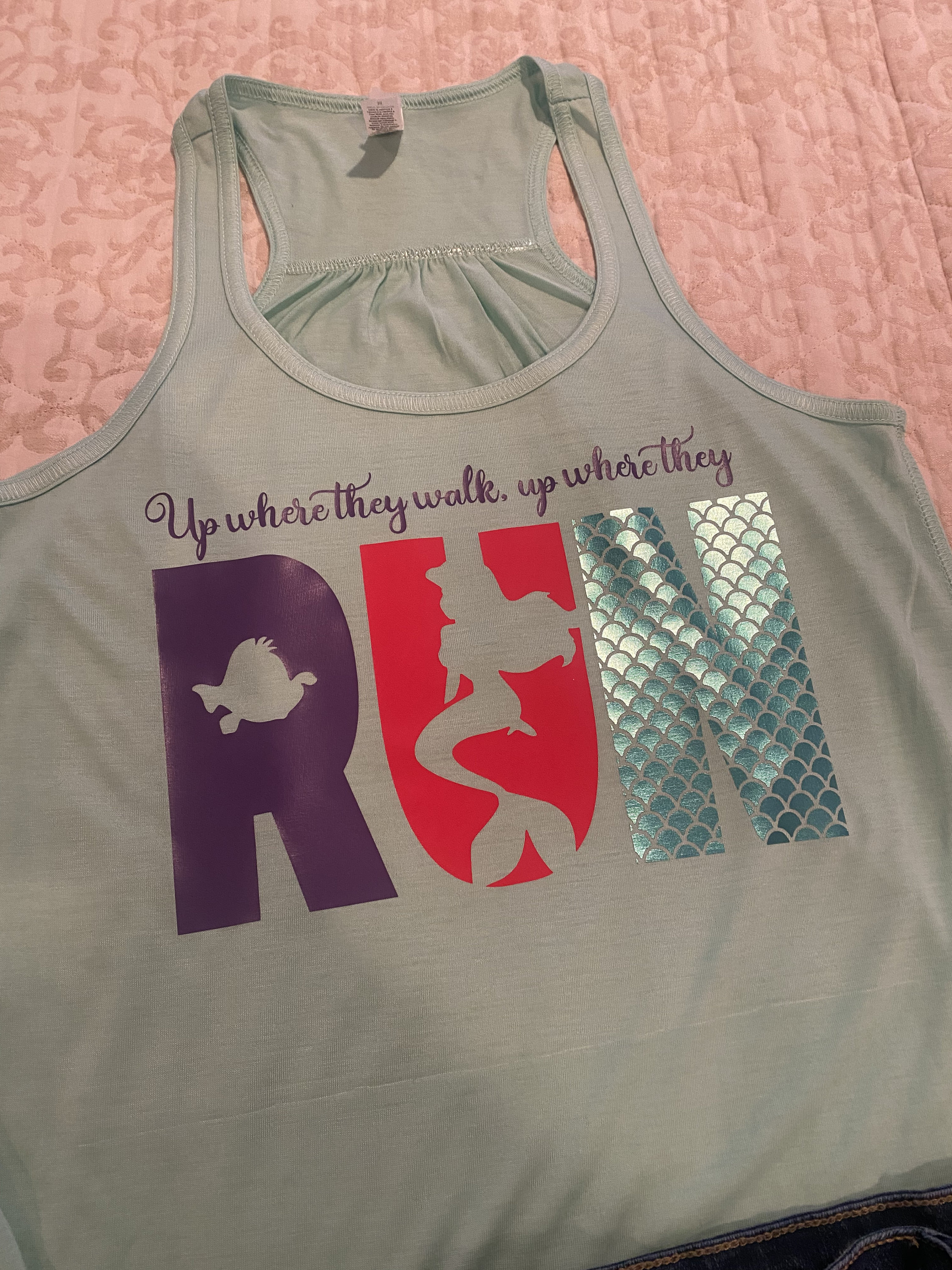 Disney Runner / Princesses Run Series Tank / Princess in Training ...