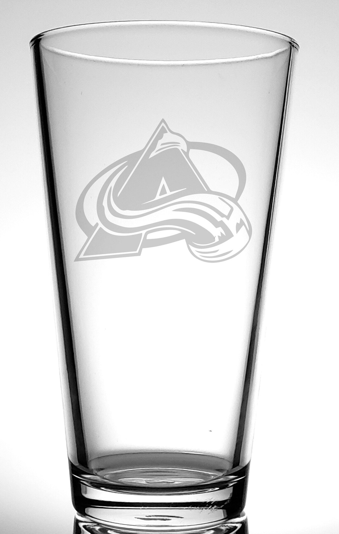 Colorado Avalanche Pint Glass-colorado Avalanche Pint - Etsy