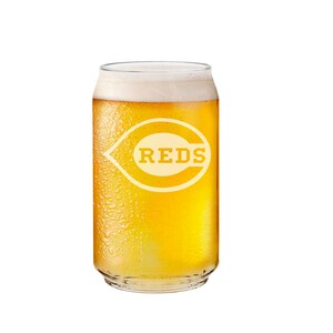 Cincinnati Reds Beer Can Glass-custom Text-personalized-custom - Etsy