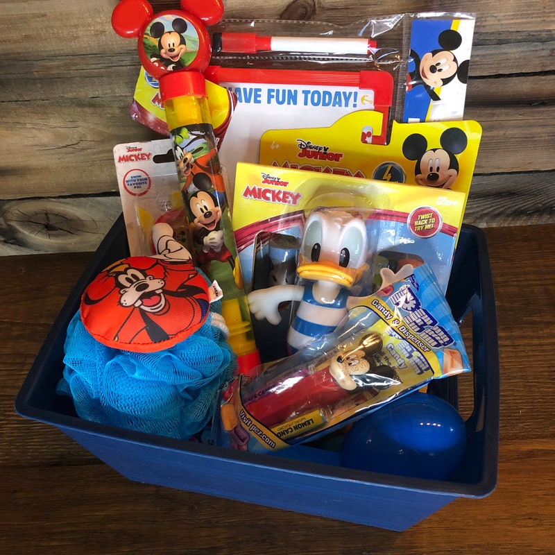 Mickey Mouse Basket - Etsy